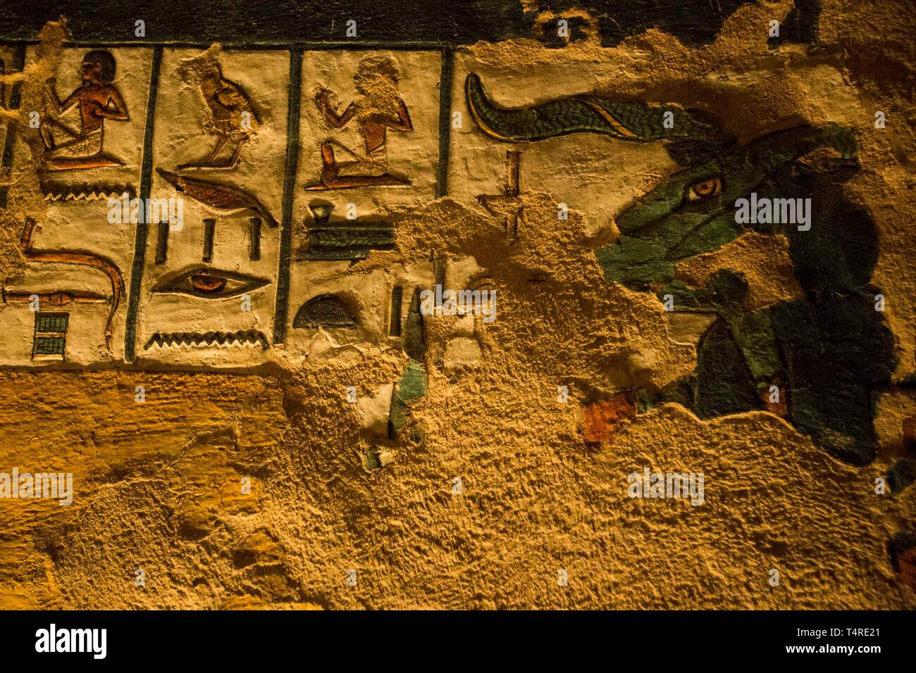 Drawings egyptian tomb hi-res stock photography and images - Alamy