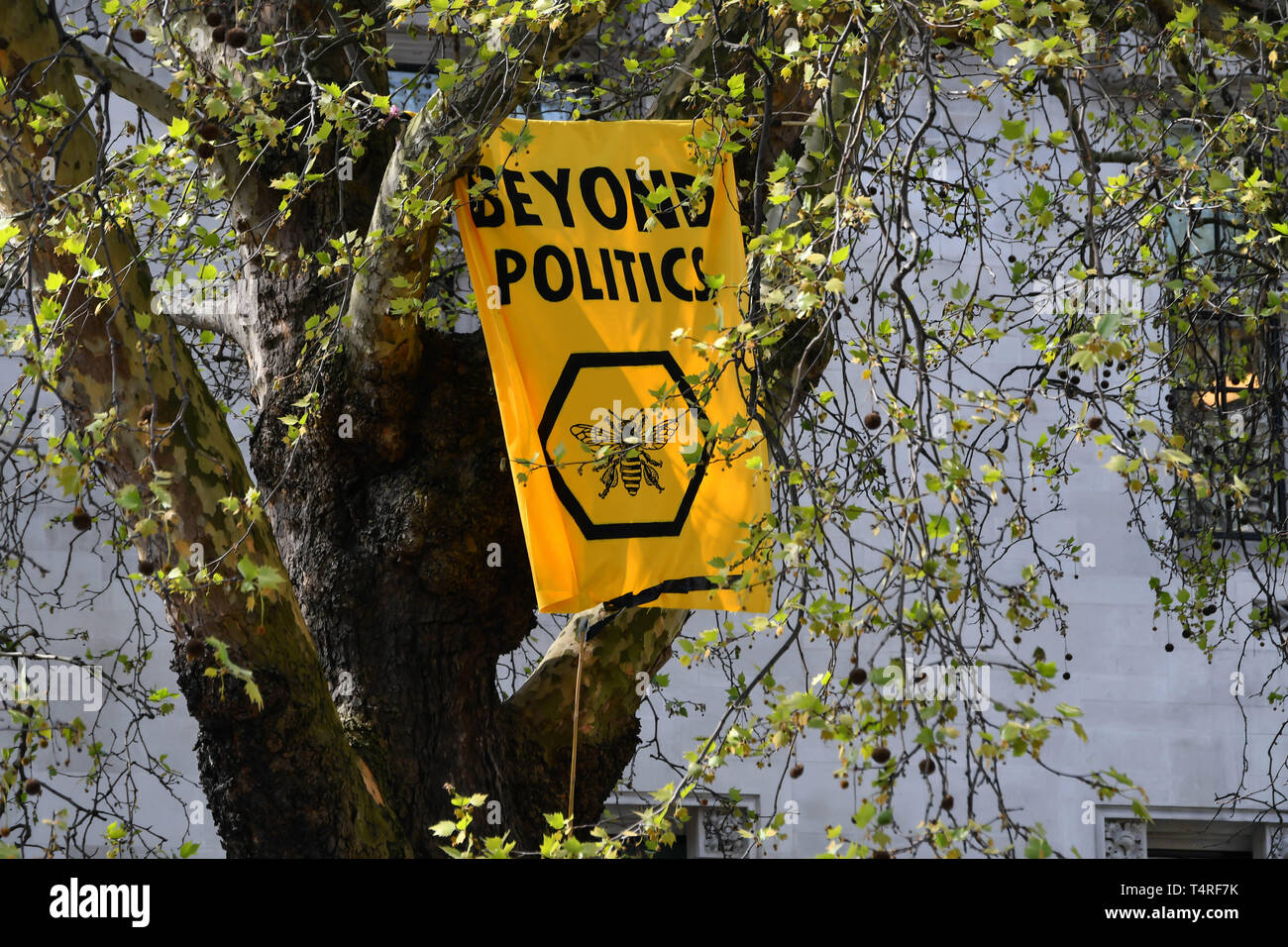 London, UK. 18th Apr 2019. Day 4 - XRExtinction Occupy Parliament in ...