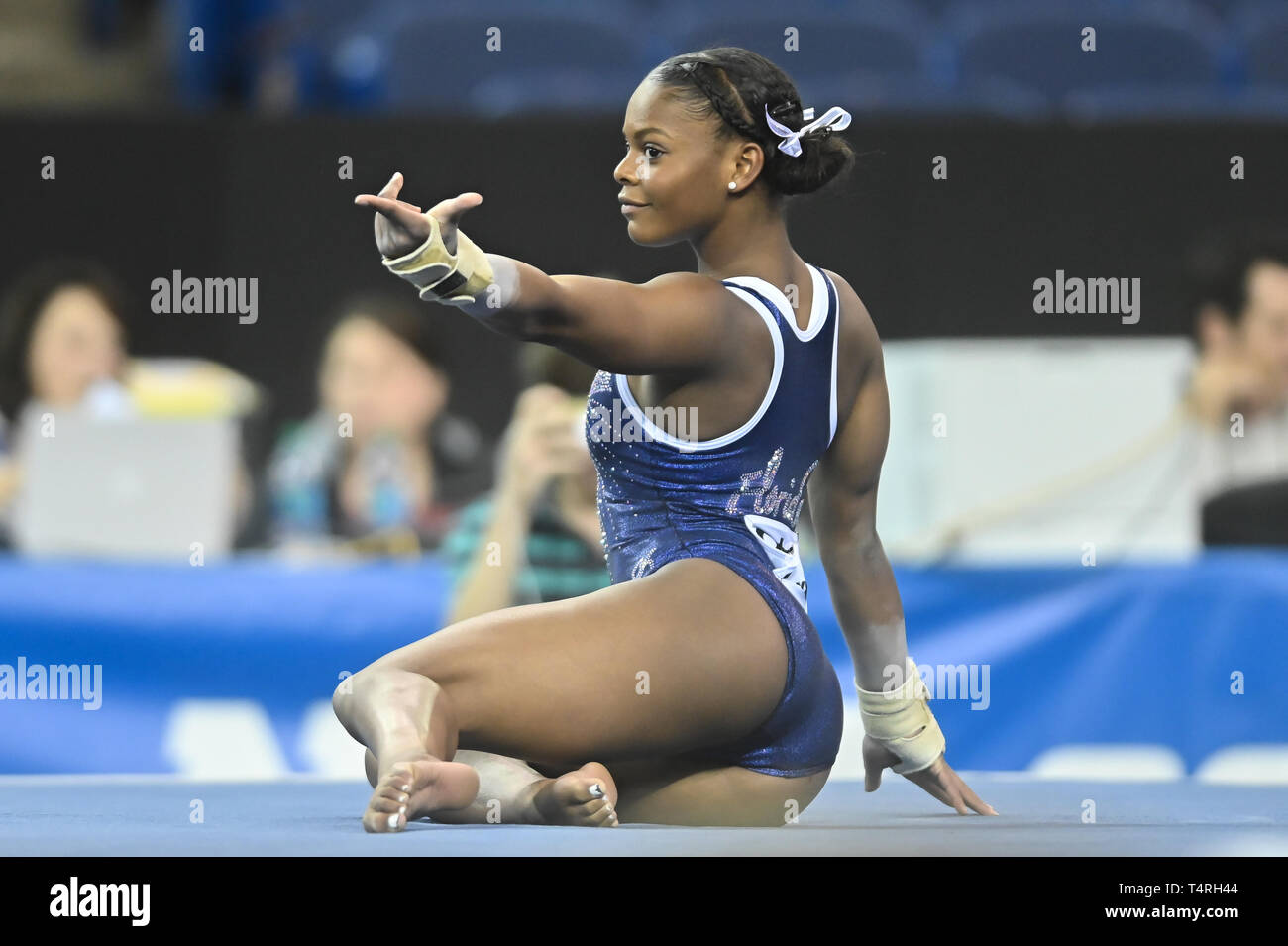 Fort Worth, Texas, USA. 18th Apr, 2019. TRINITY THOMAS from the ...