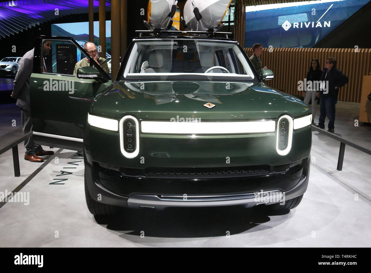 Rivian electric suv hi-res stock photography and images - Alamy