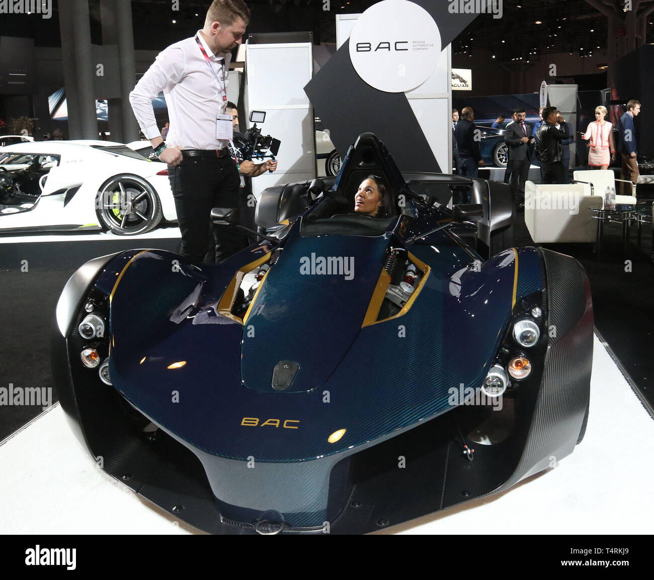 New York City, New York, USA. 18th Apr, 2019. BAC, BRIGGS AUTOMOTIVE ...