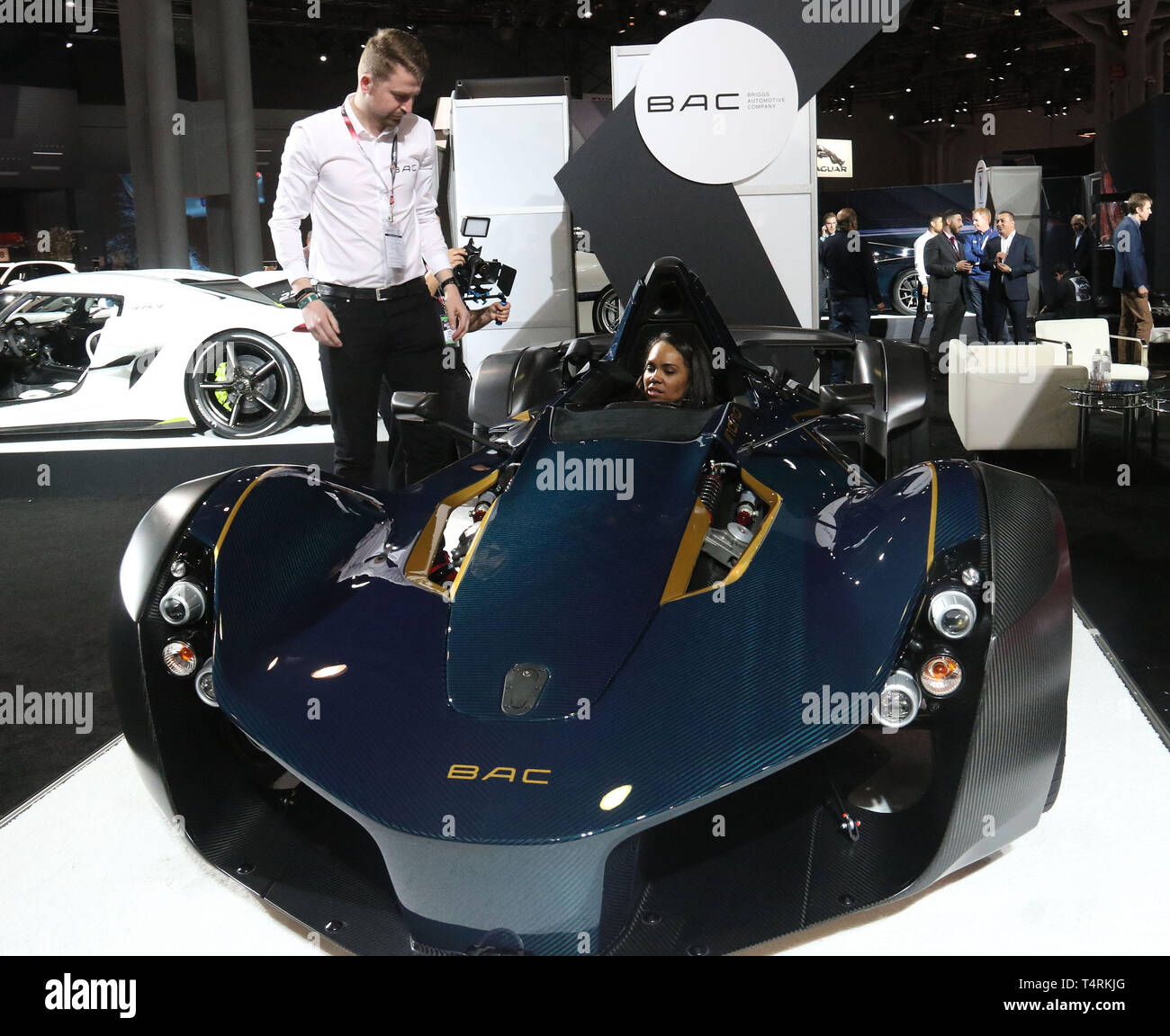 New York City, New York, USA. 18th Apr, 2019. BAC, BRIGGS AUTOMOTIVE ...