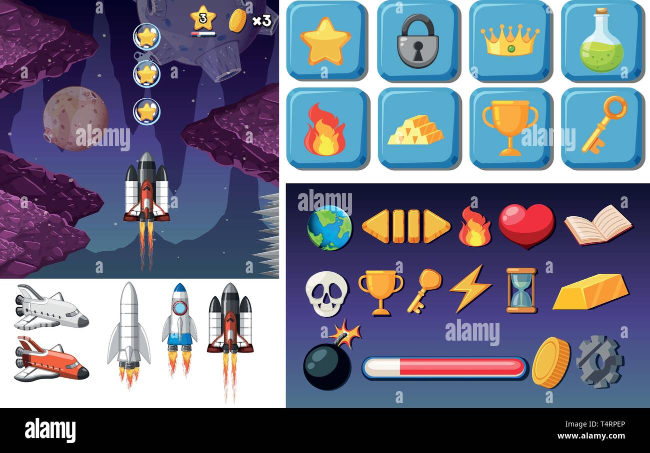 Astronomy themed Stock Vector Images - Alamy