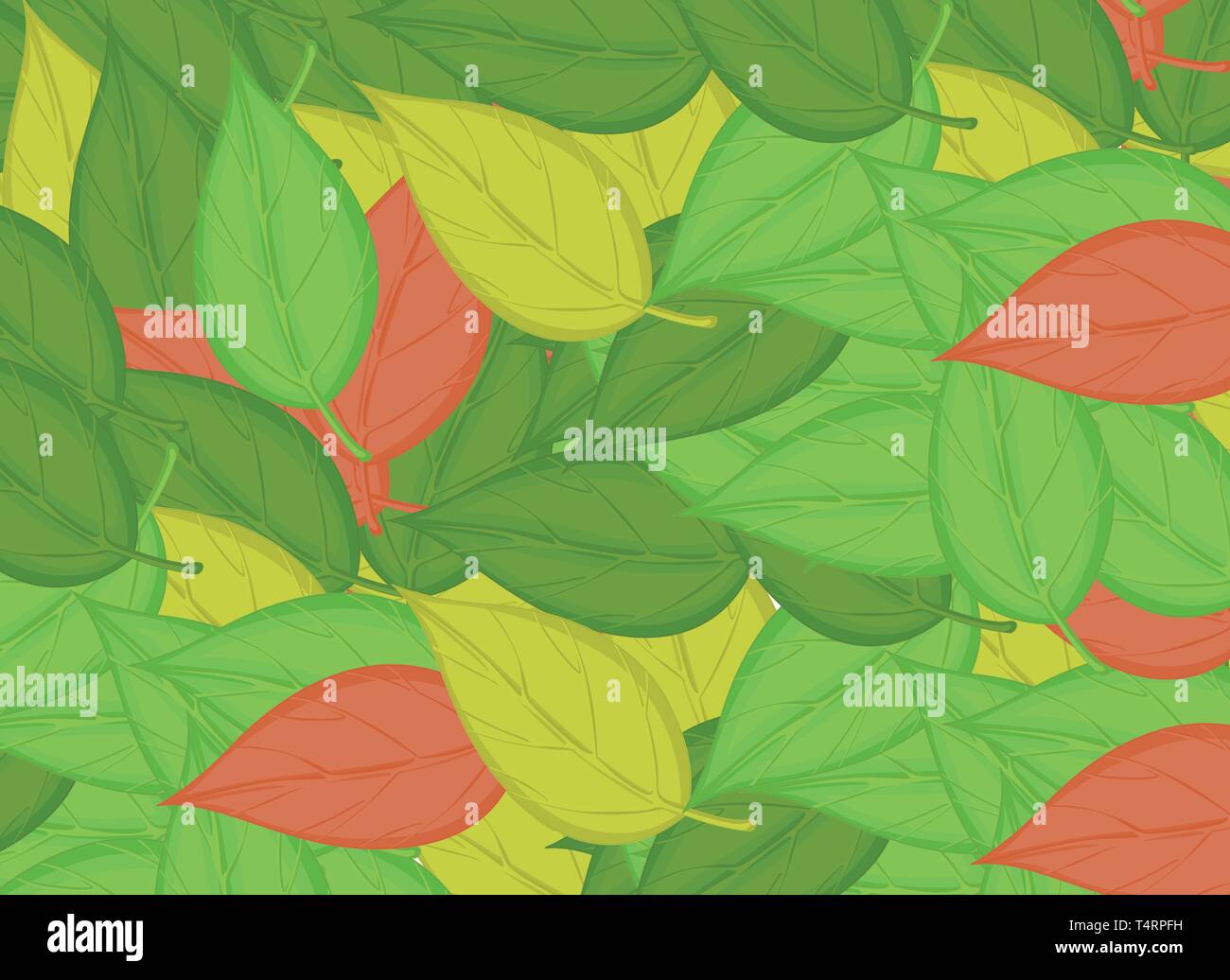 A fallen leaf background illustration Stock Vector Image & Art - Alamy