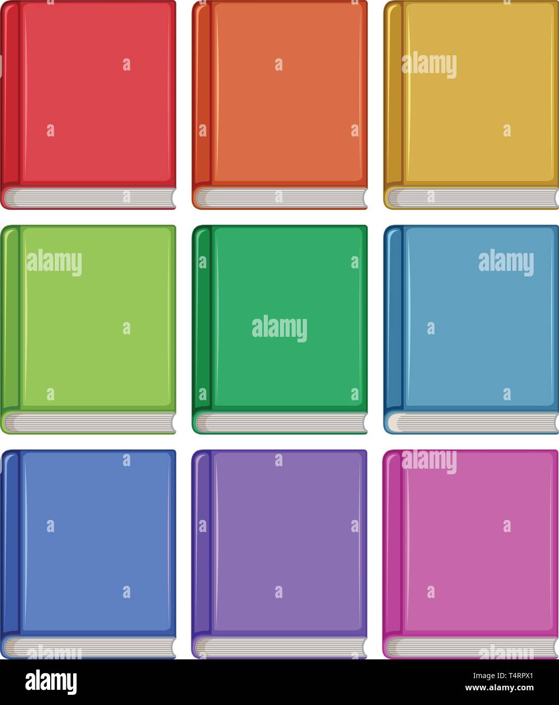 Colourful background different paper Stock Vector Images - Alamy