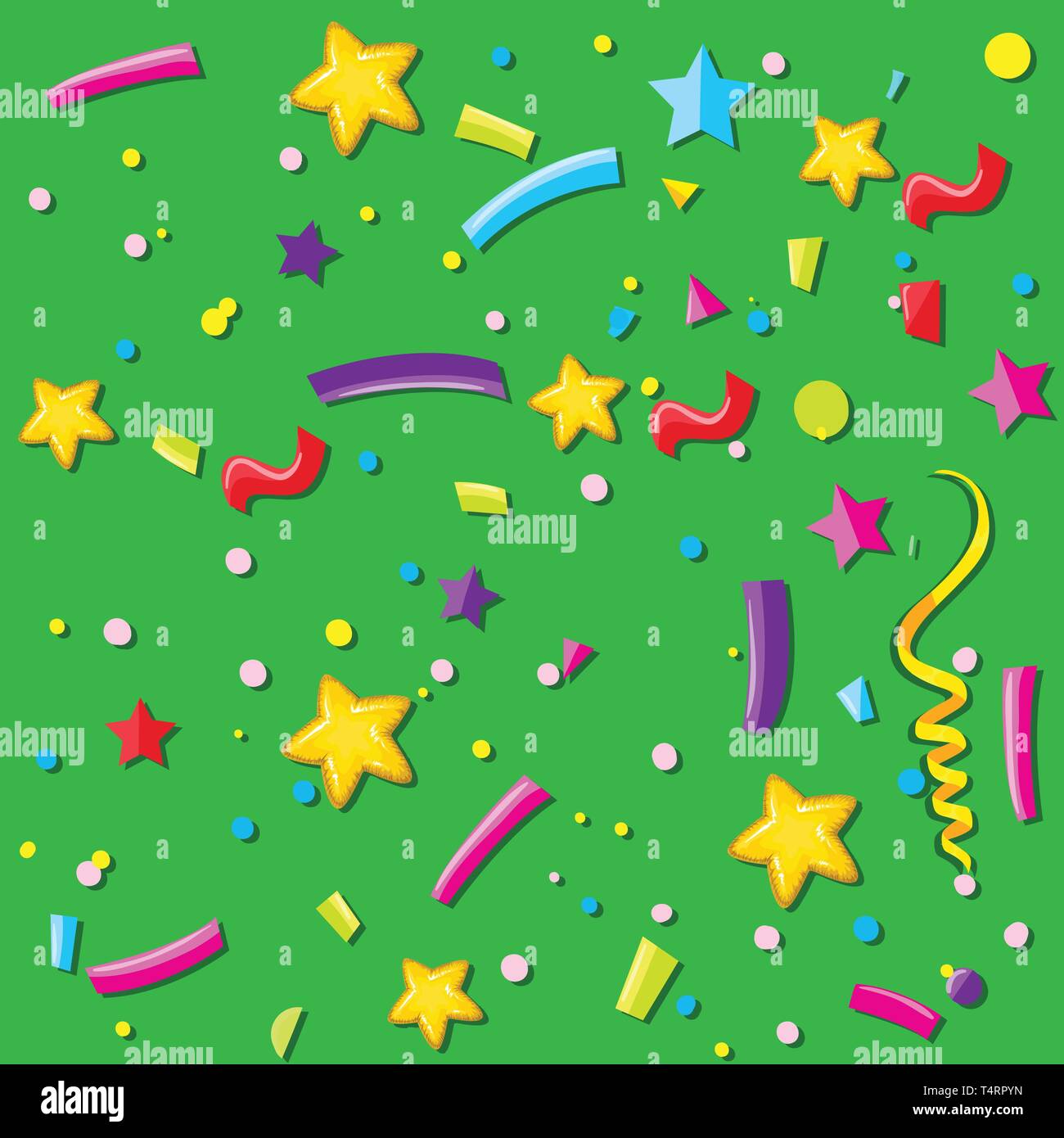 A green party background illustration Stock Vector Image & Art - Alamy