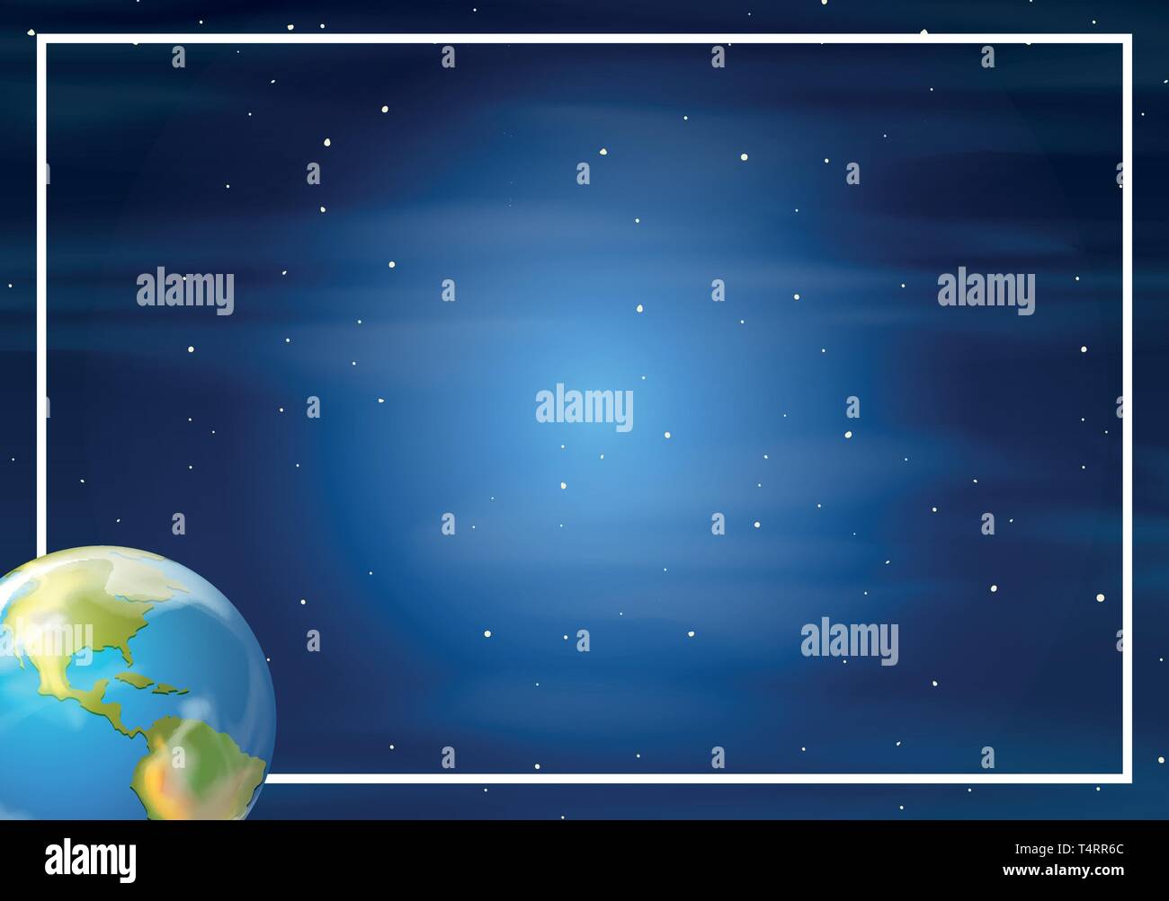 Earth sky border hi-res stock photography and images - Alamy