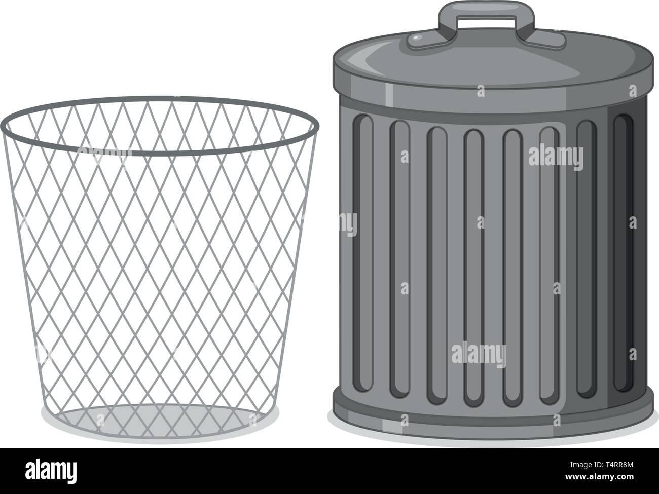 Set of metal plastic container illustration Stock Vector Image & Art ...