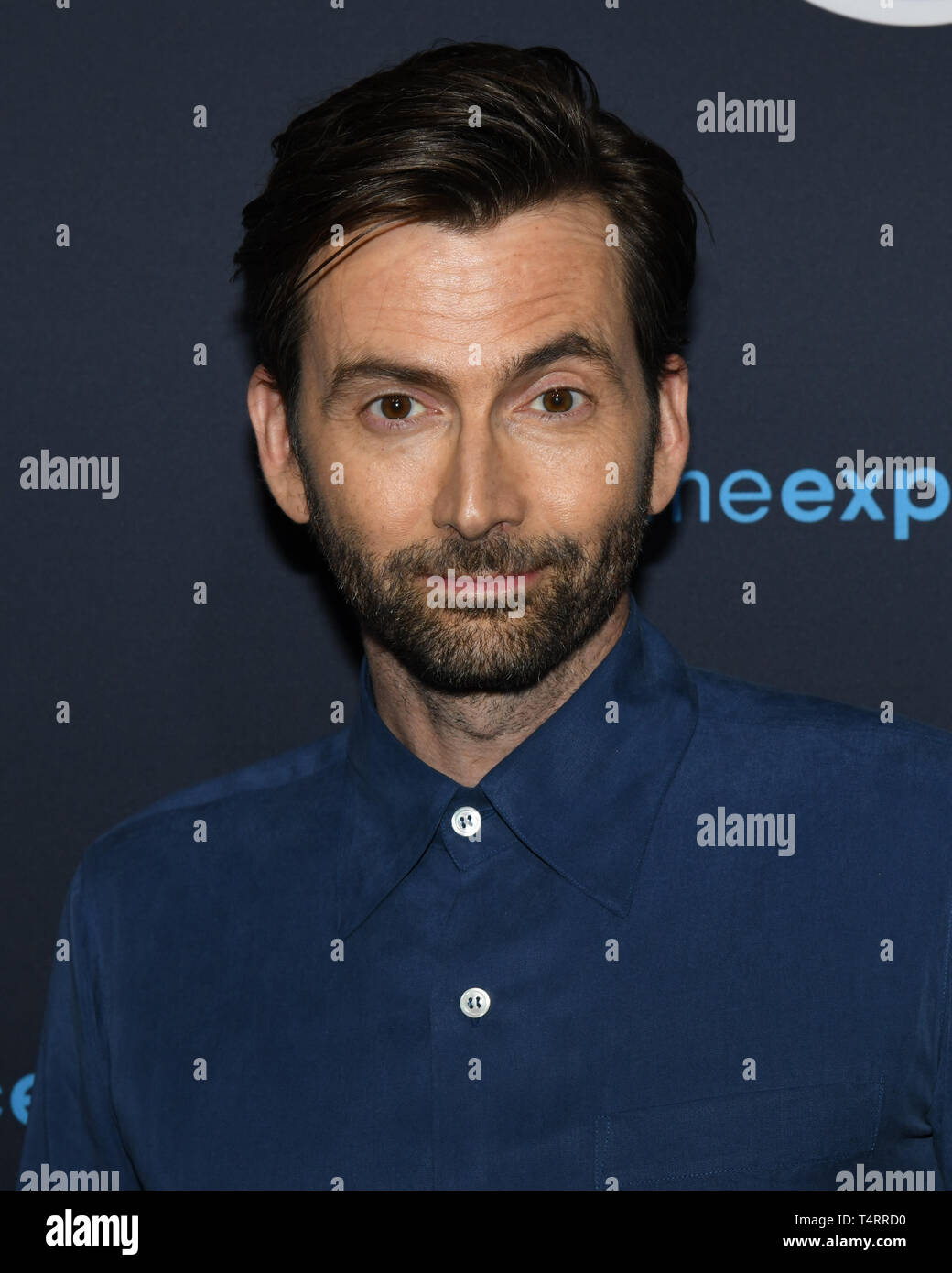 April 17, 2019 - Hollywood, California, USA - Actor DAVID TENNANT ...