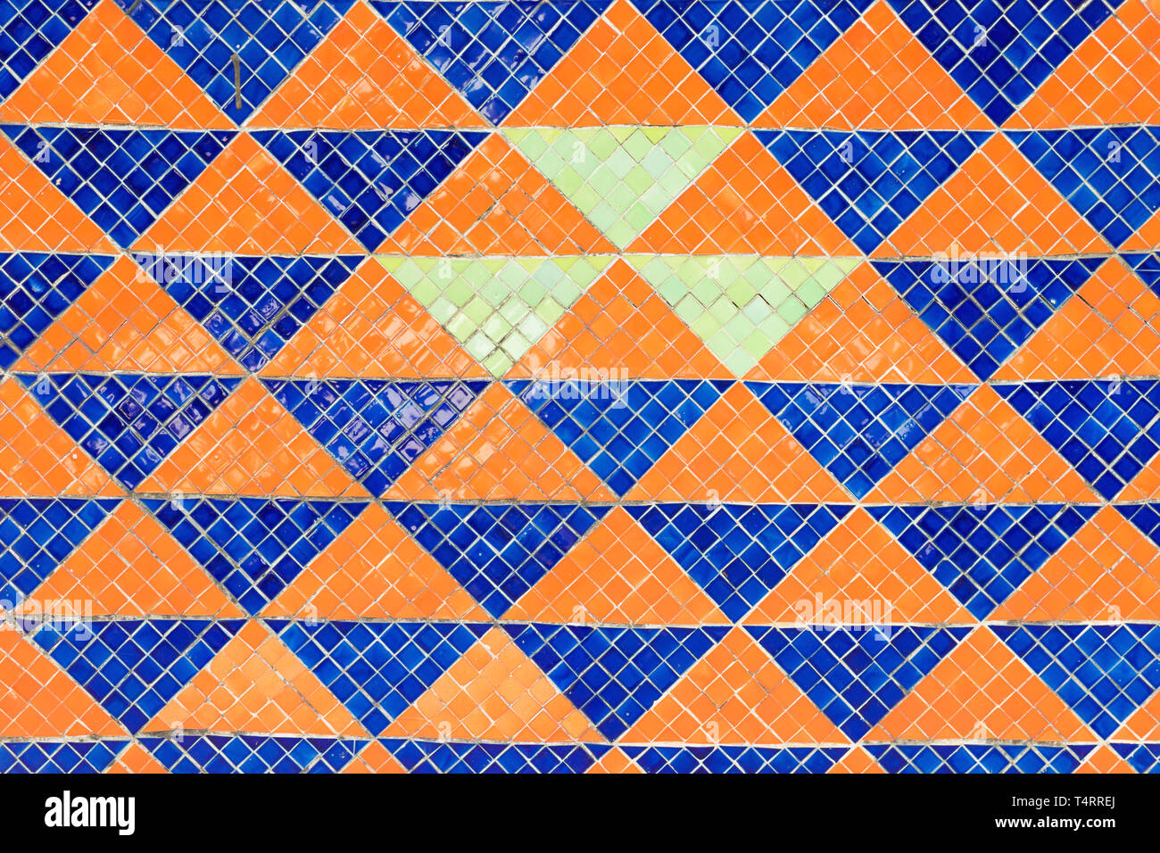 Porcelain pieces mosaic background. Eastern mat shape Stock Photo - Alamy