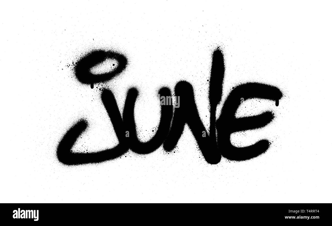 June vector vectors Black and White Stock Photos & Images - Alamy