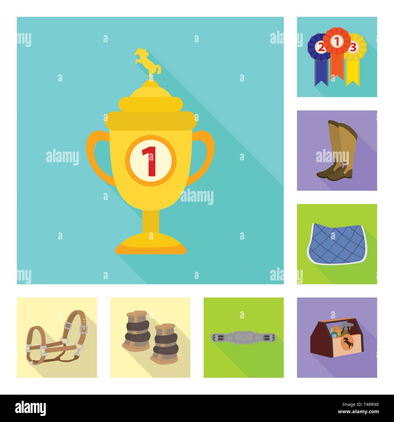 Vector illustration of track and racing logo. Collection of track and ...