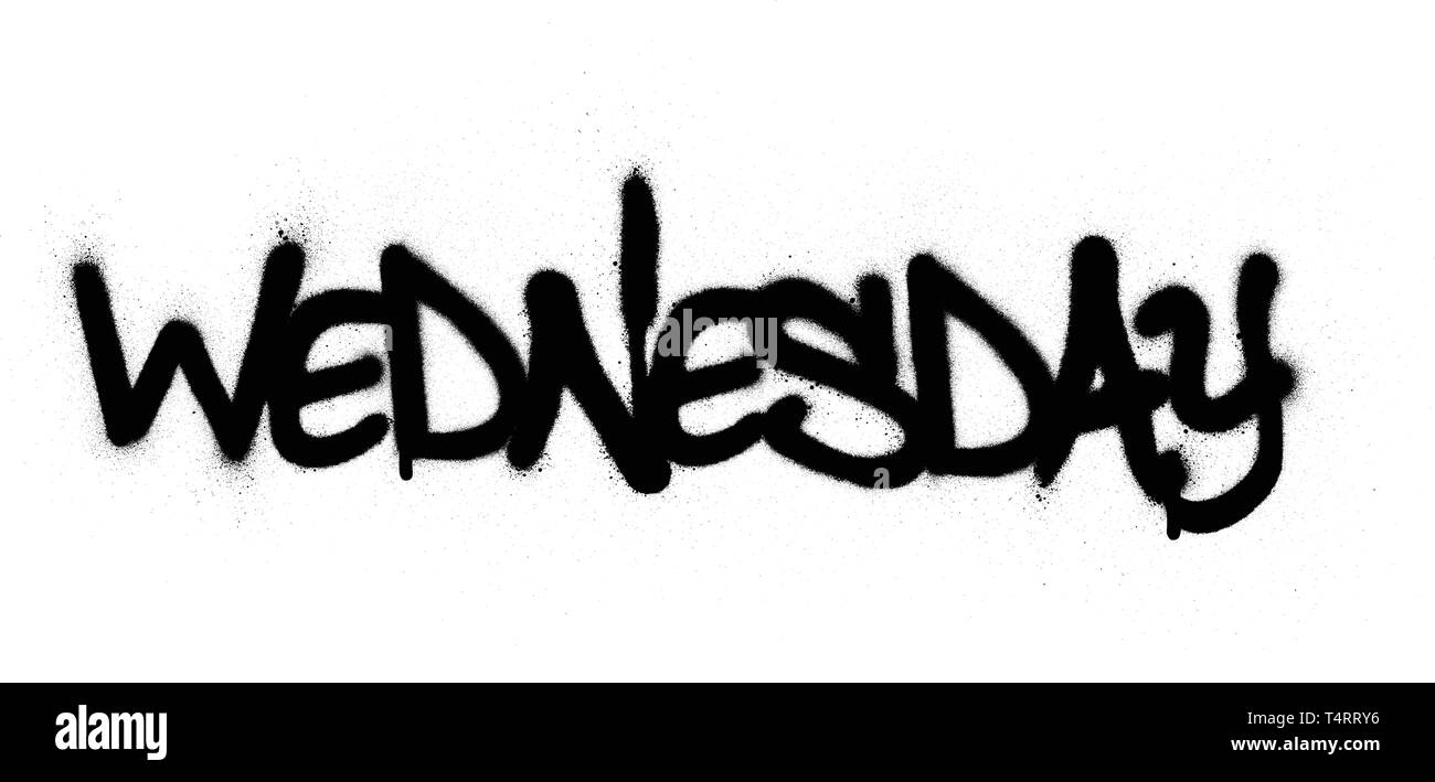 Wednesday word hi-res stock photography and images - Alamy