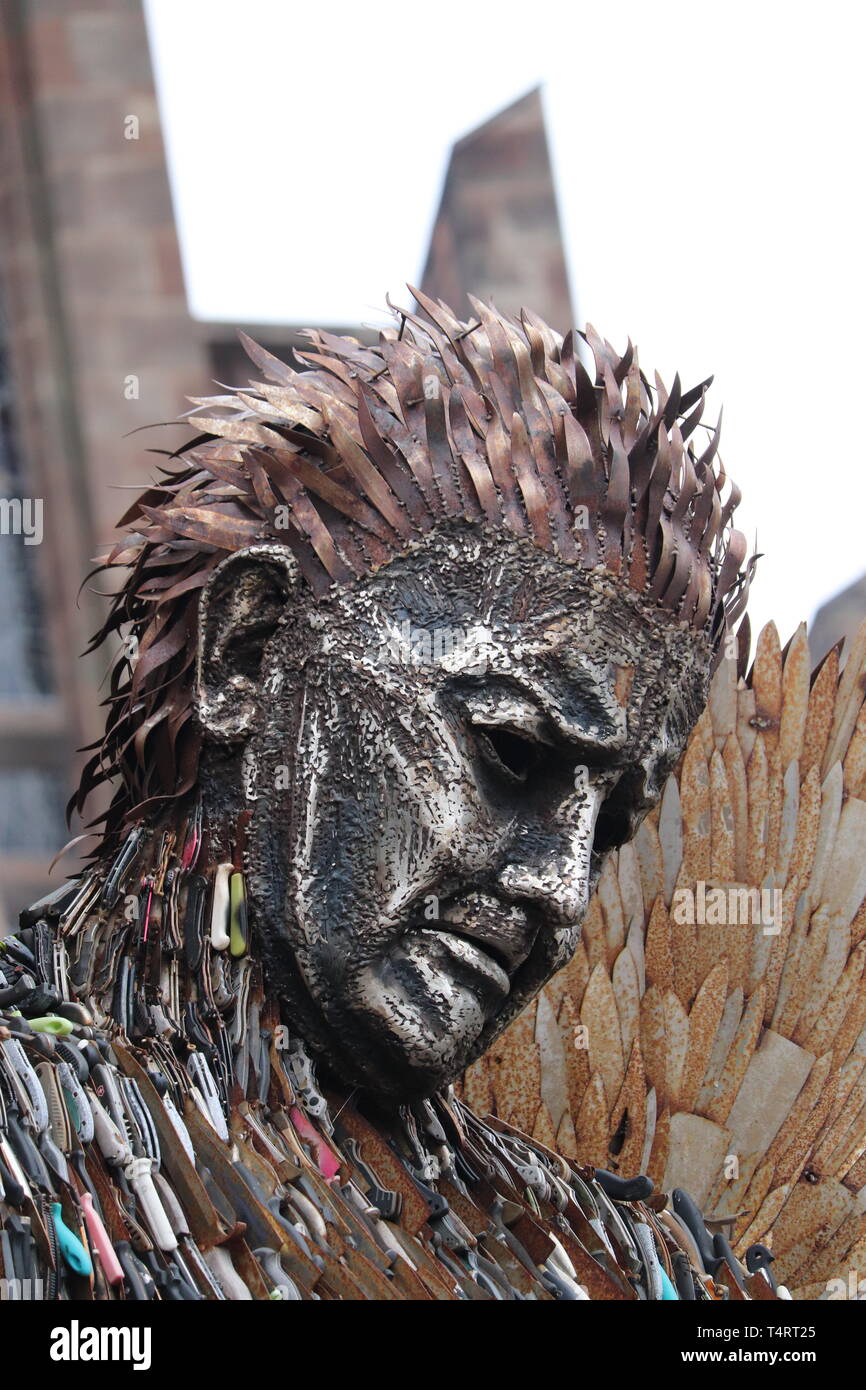 Coventry Cathedral Knife Statue High Resolution Stock Photography and ...
