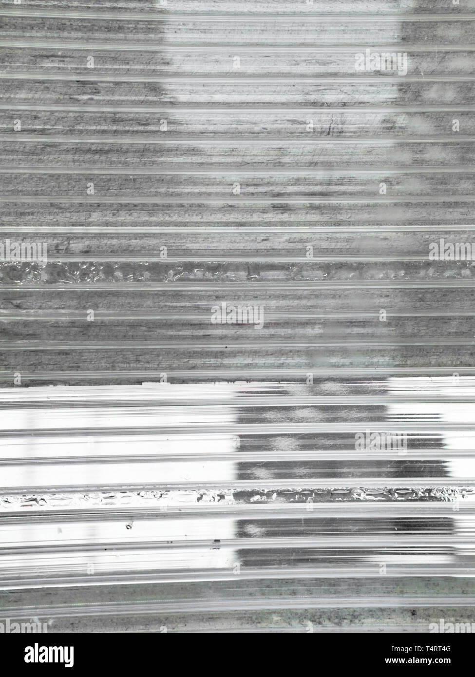 Polycarbonate plastic sheet for roofing, texture Stock Photo - Alamy