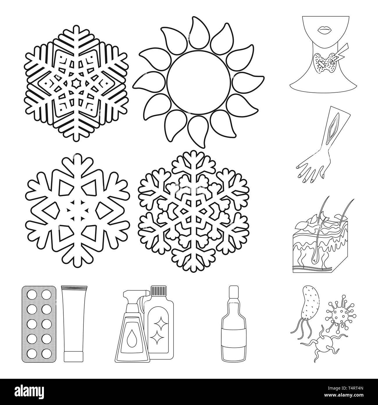 snowflake,endocrine,injury,skin,pill,chemical,bottle,bacteria,falling ...