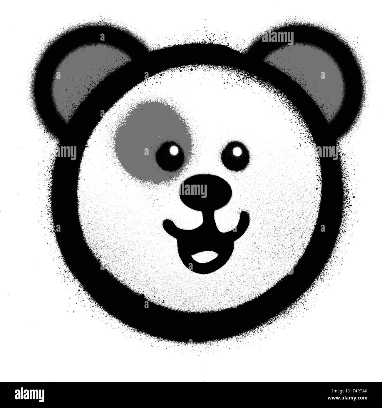 Kawaii character vector vectors Black and White Stock Photos & Images ...