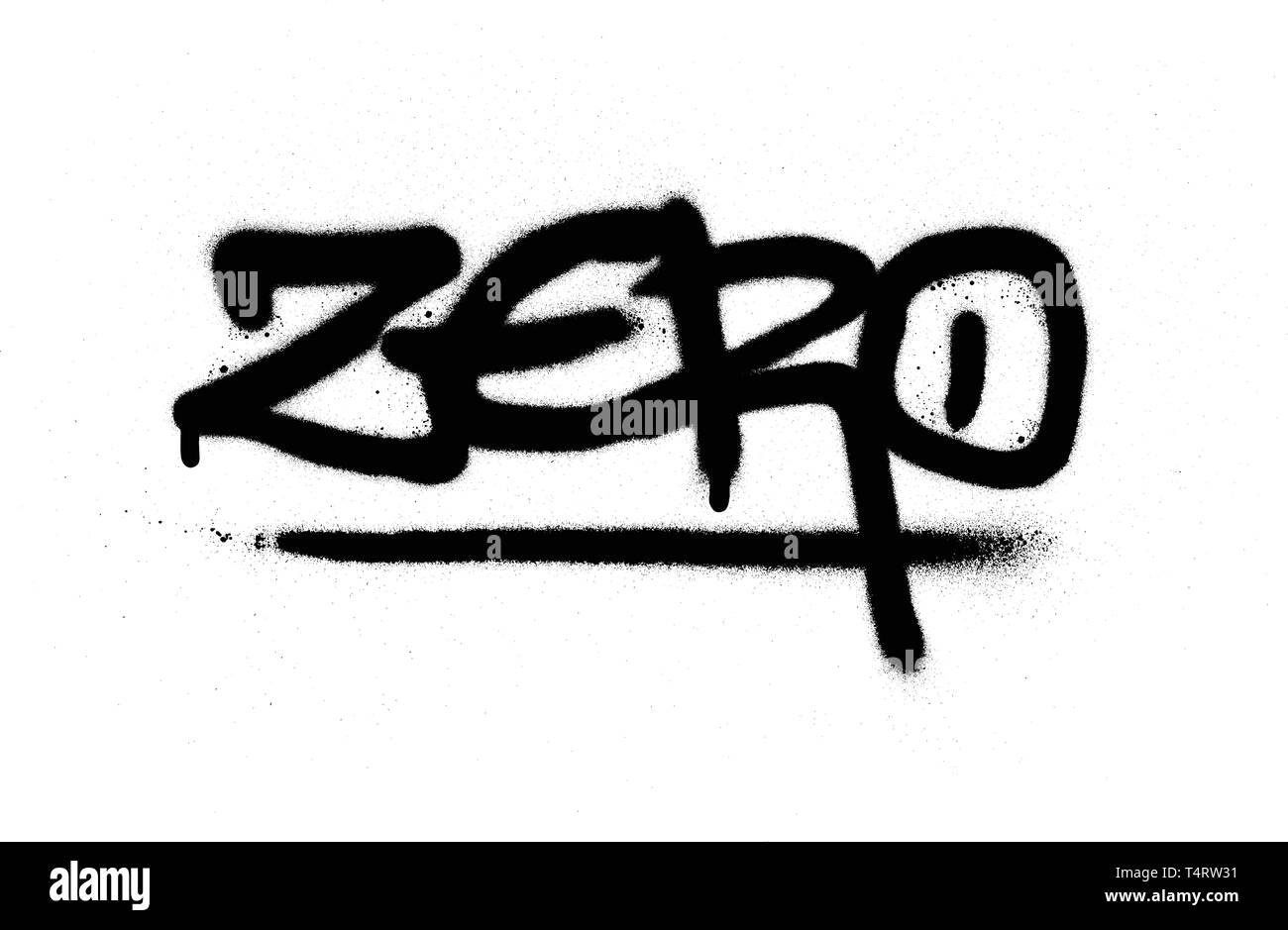 Graffiti zero hi-res stock photography and images - Alamy