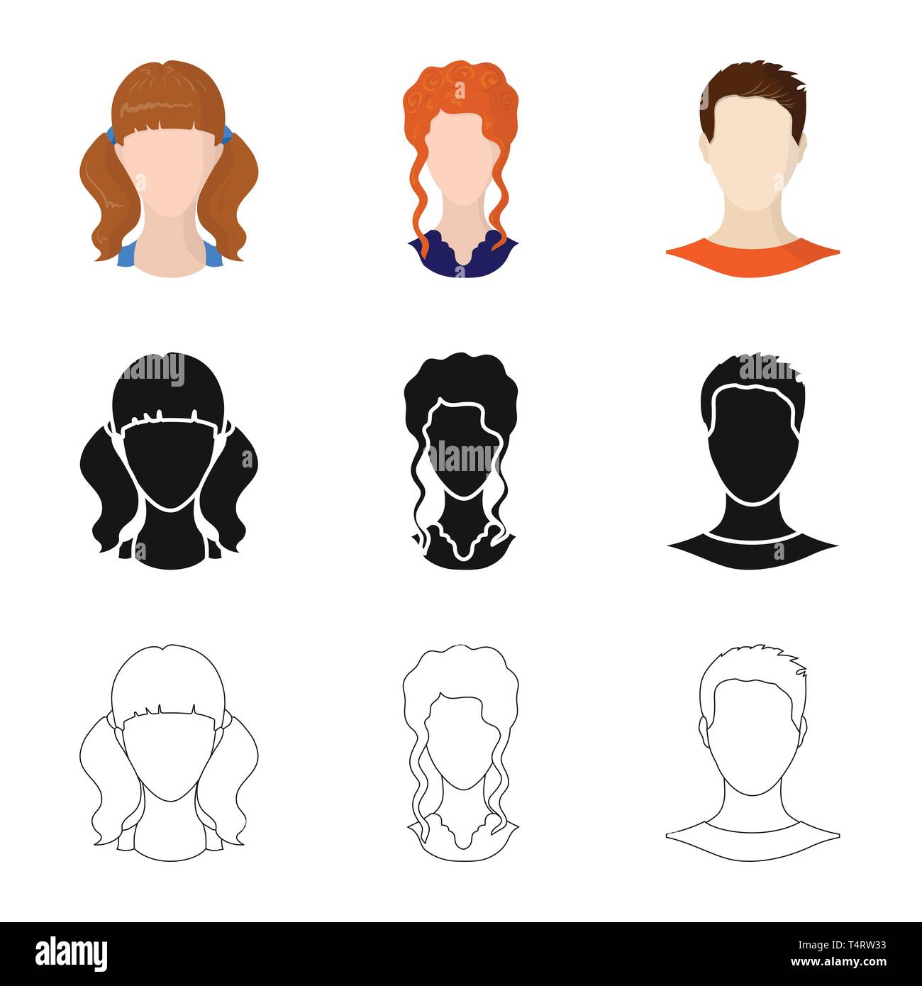 Isolated object of professional and photo logo. Set of professional and ...