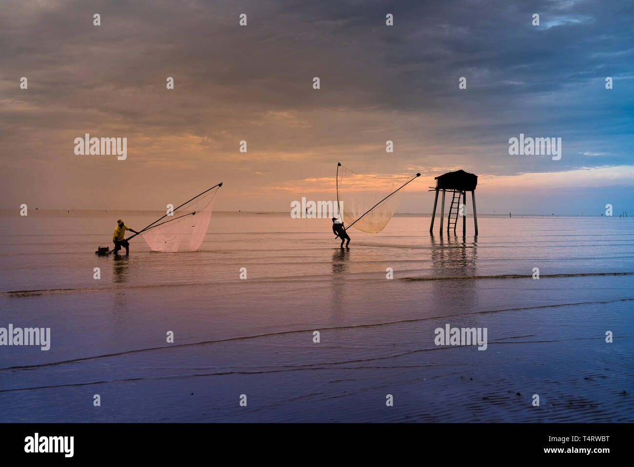 Clam harvesting hi-res stock photography and images - Alamy