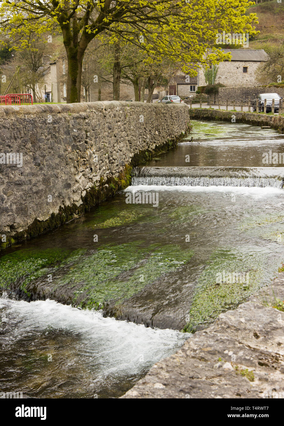Stream running through village hi-res stock photography and images - Alamy