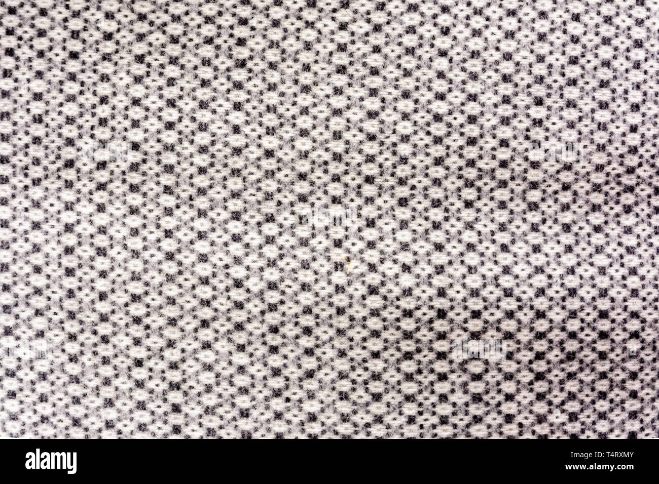 Woolen fabric with patterns, natural, beautiful texture and a gentle ...