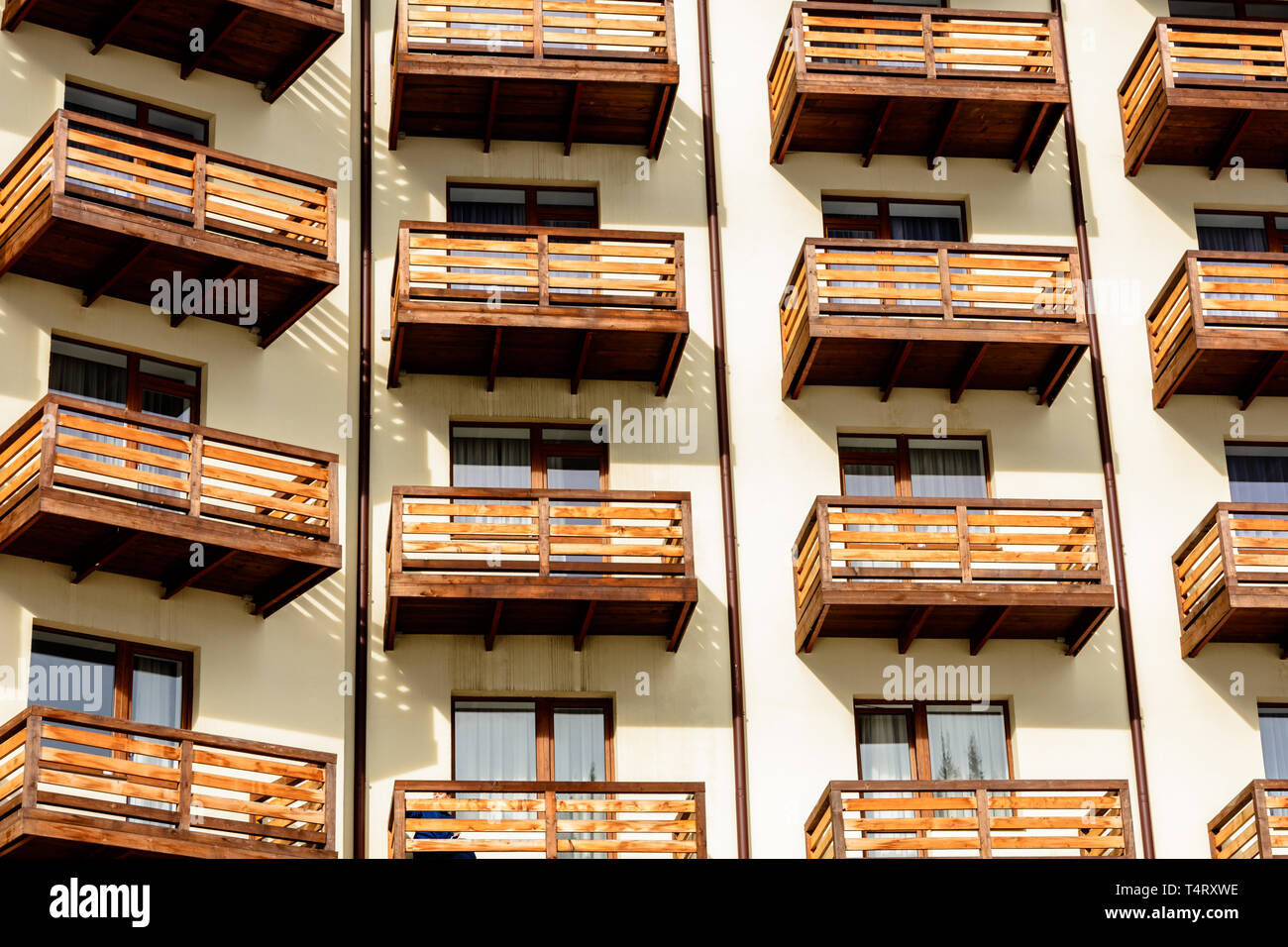 The appearance of the hotel is beautiful, extremely complex ...