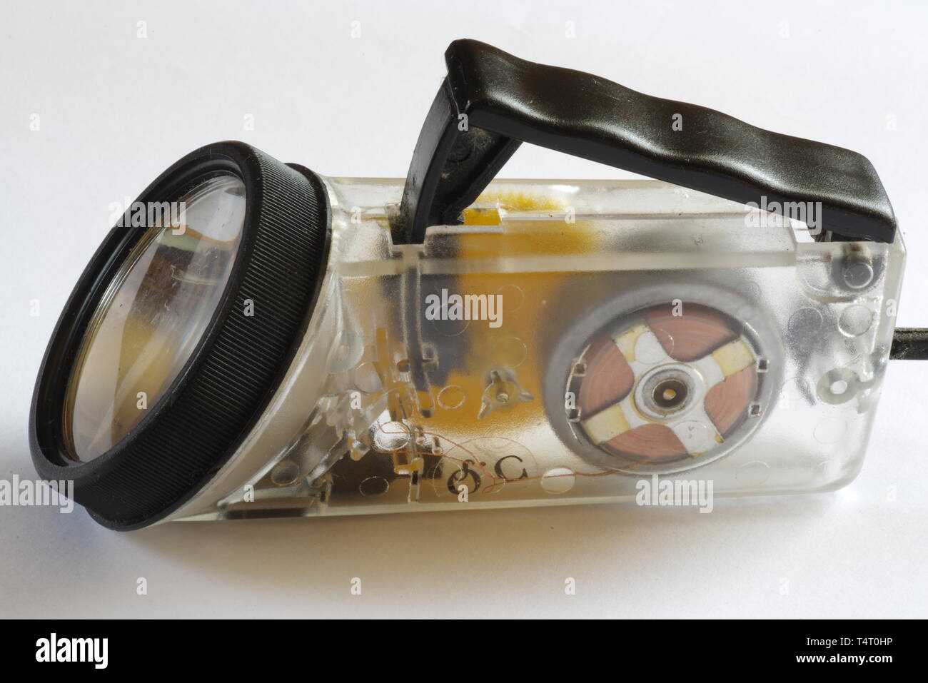 wind up / crank driven flashlight / torch Stock Photo - Alamy