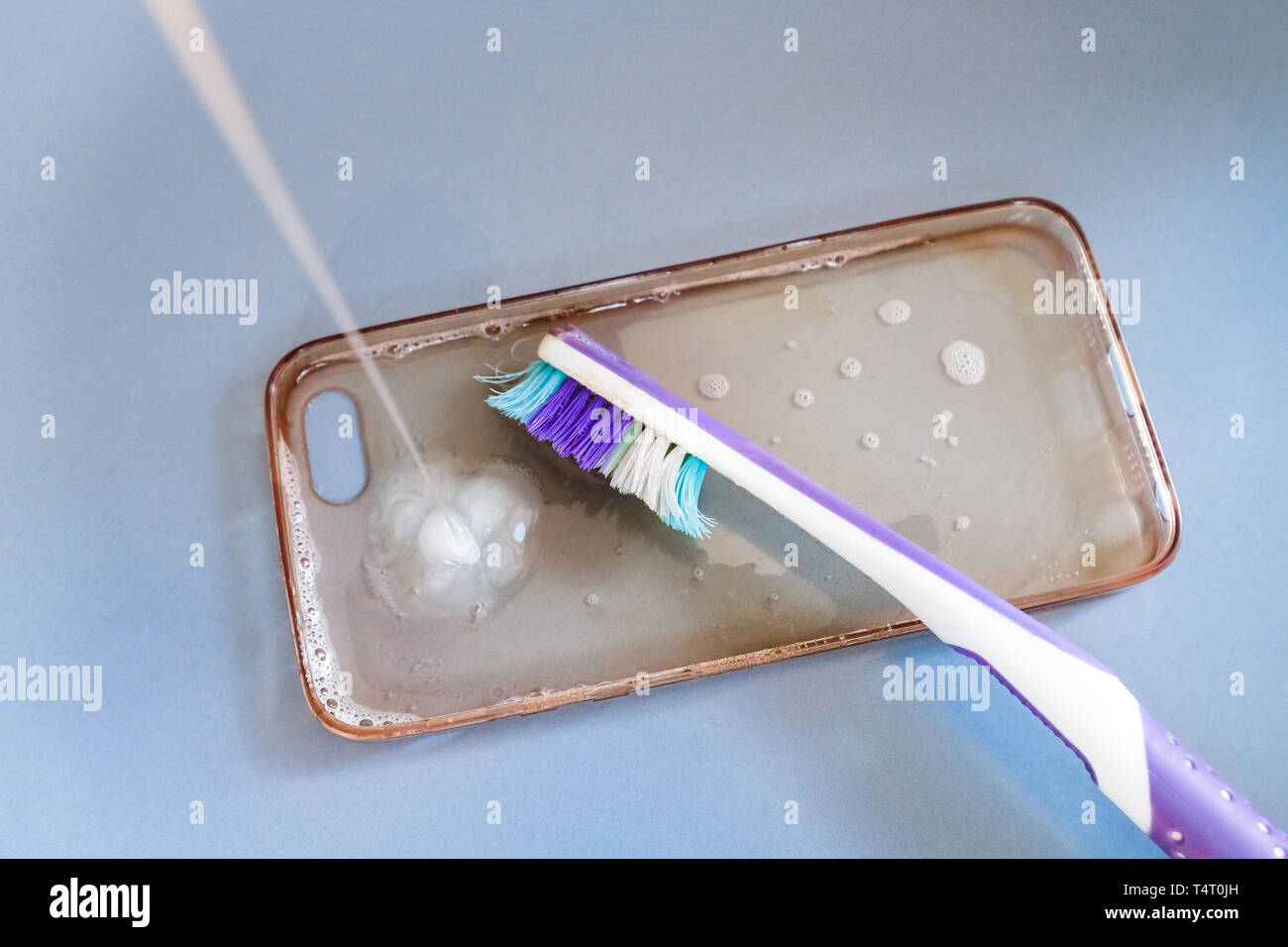 Old transparent phone case hi-res stock photography and images - Alamy