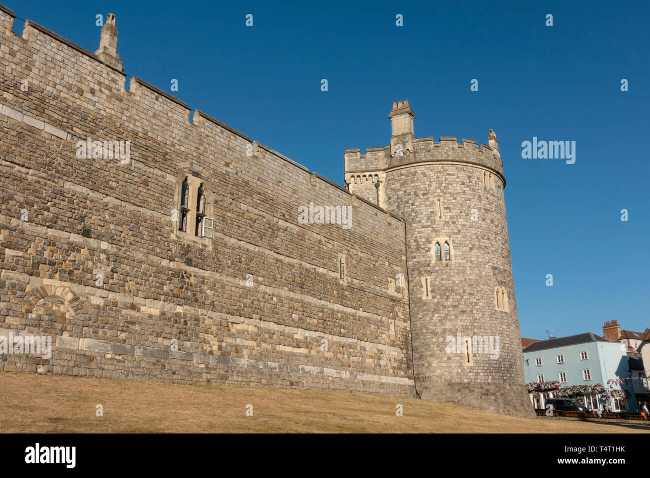 The Salisbury Tower of Windsor Castle, Windsor, Berkshire, UK Stock ...