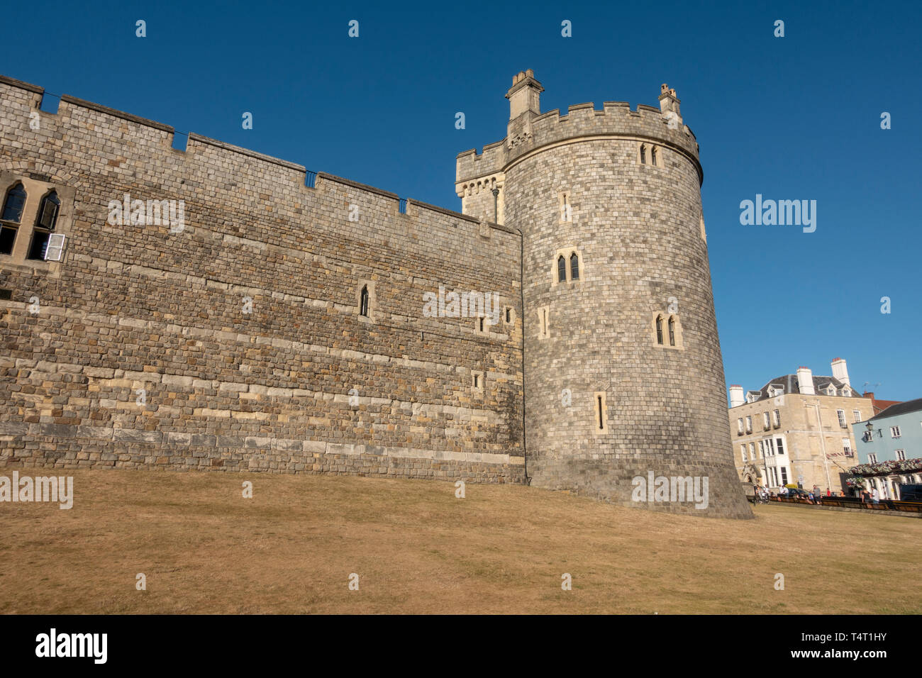 The Salisbury Tower of Windsor Castle, Windsor, Berkshire, UK Stock ...