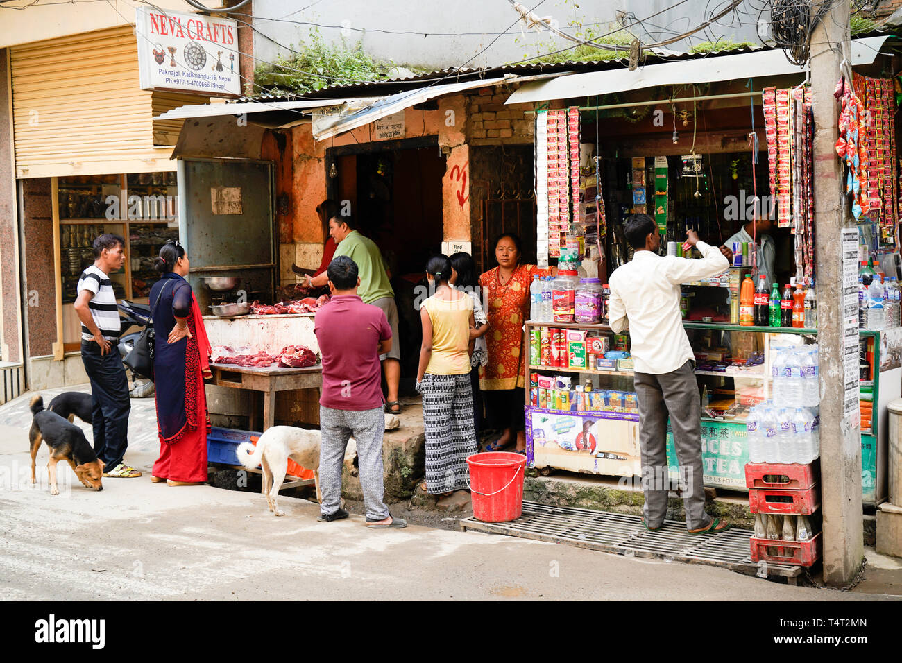 Street scenes in Kathmandu Nepal Asia Stock Photo - Alamy