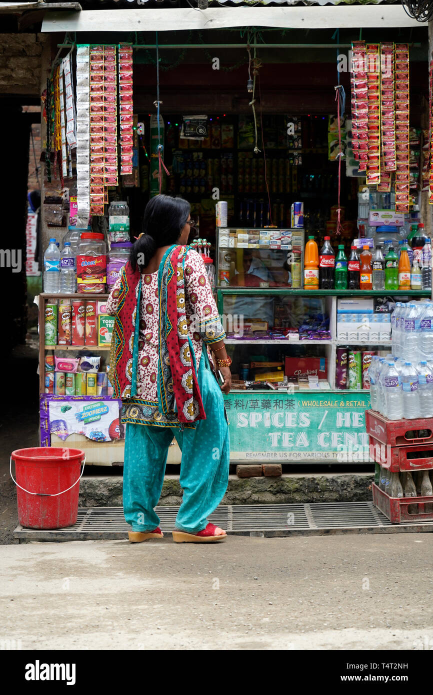 Street scenes in Kathmandu Nepal Asia Stock Photo - Alamy