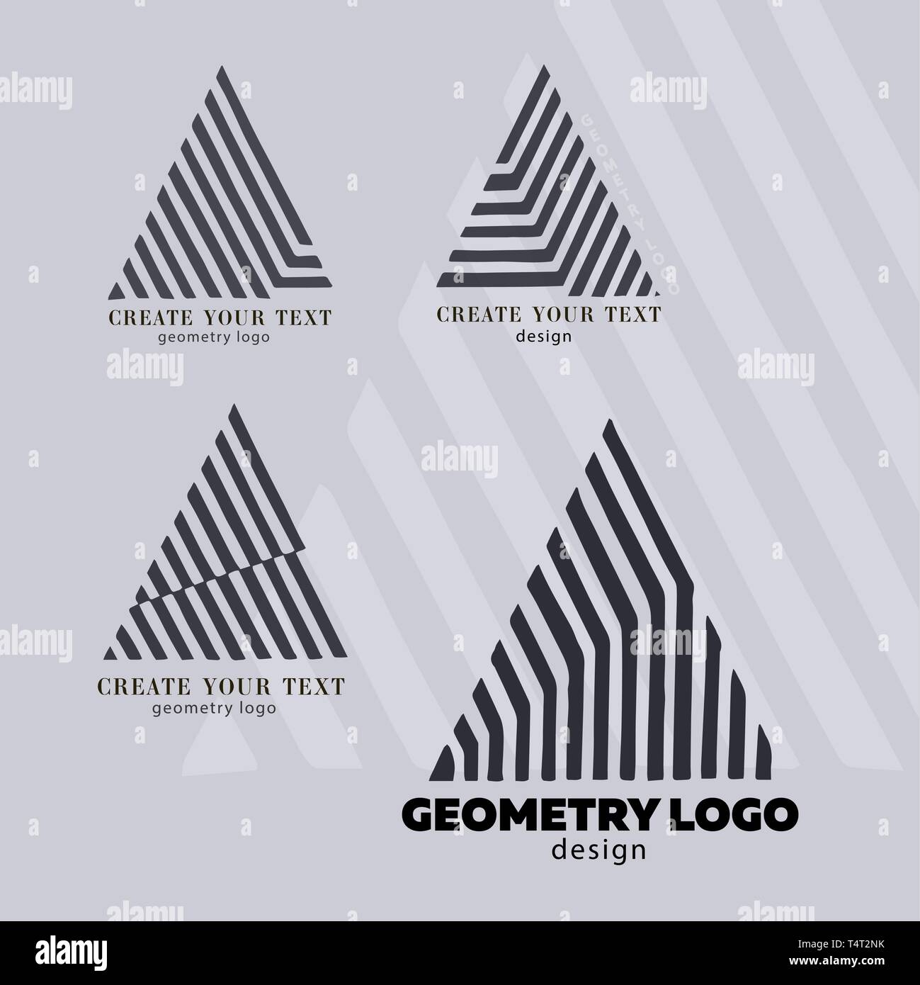 Line Designs Geometry Letters