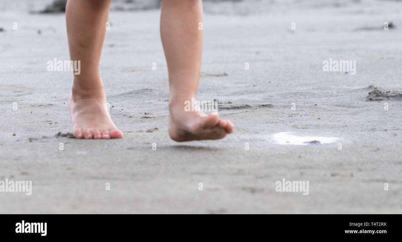 Kids Feet Beach Tropical High Resolution Stock Photography and Images ...