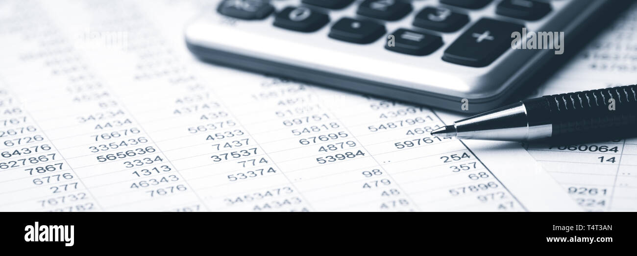 Paper with number. - Accounting Stock Photo - Alamy