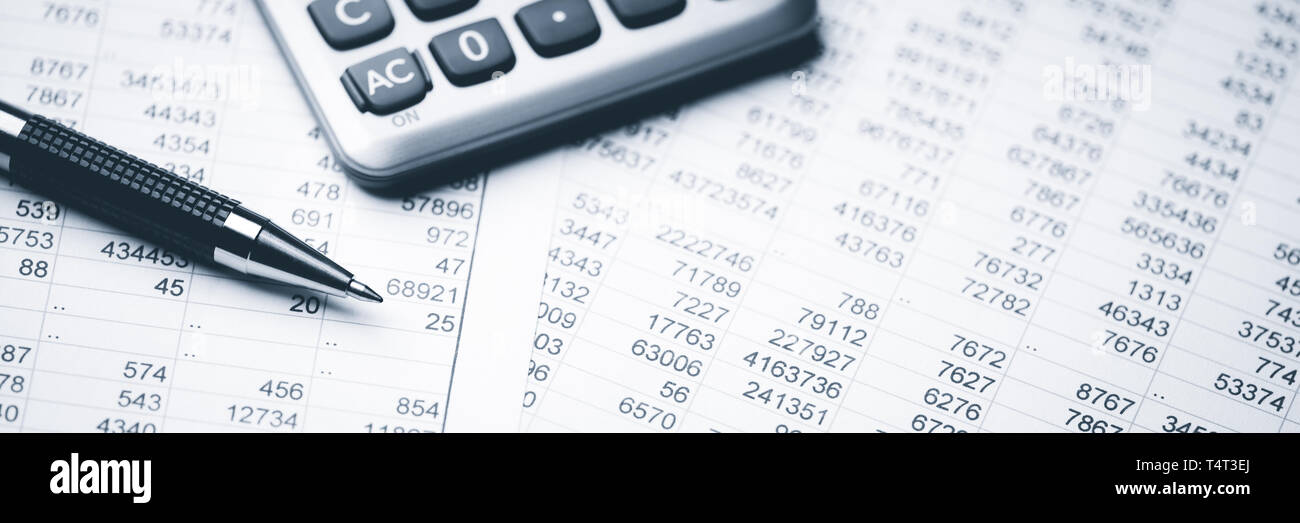 Paper with number. - Accounting Stock Photo - Alamy