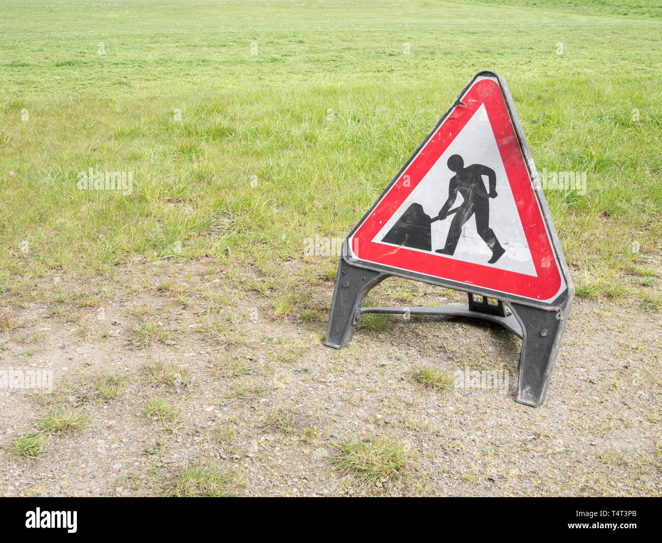Man at work sign hi-res stock photography and images - Alamy