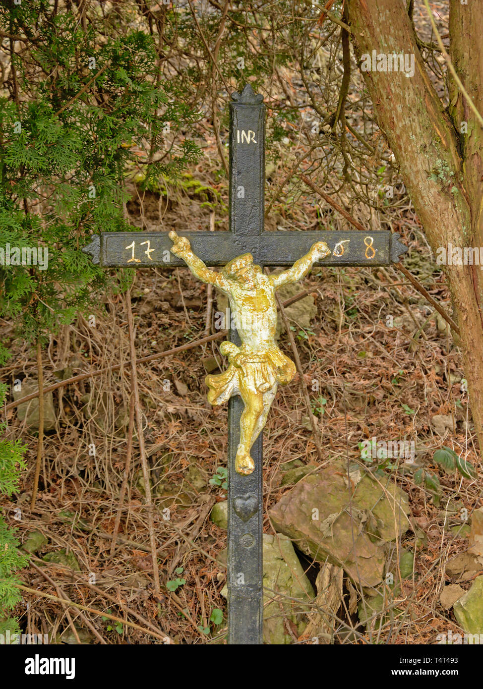 Jesus on the road to calvary jesus hi-res stock photography and images ...