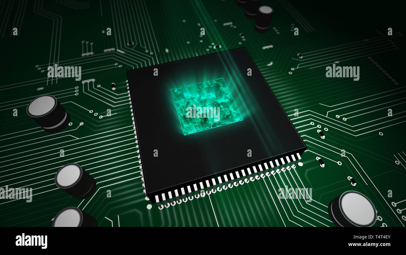 Digital circuit hi-res stock photography and images - Alamy