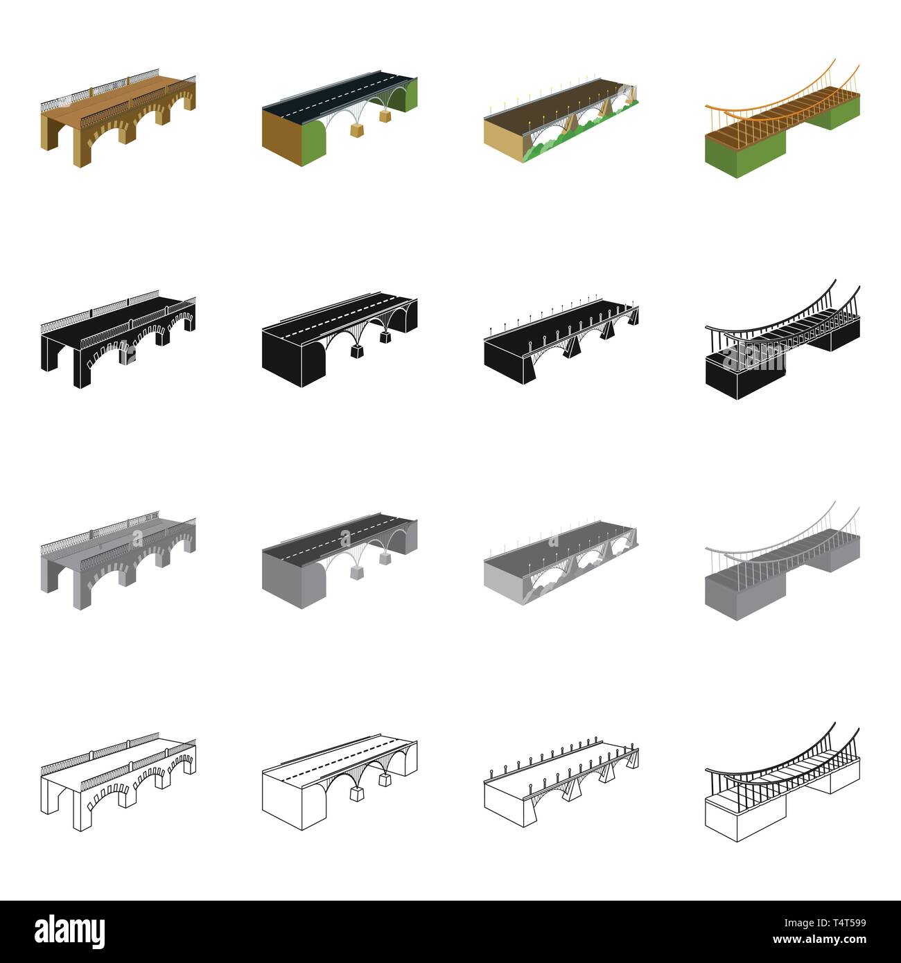 Vector Illustration Of Connection And Design Symbol Set Of Connection And Side Vector Icon For