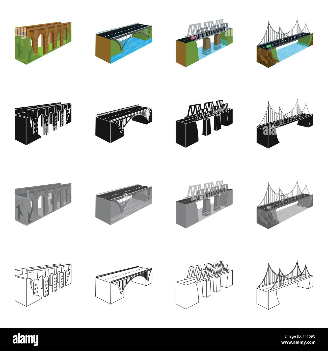Isolated Object Of Connection And Design Sign Set Of Connection And Side Stock Symbol For Web