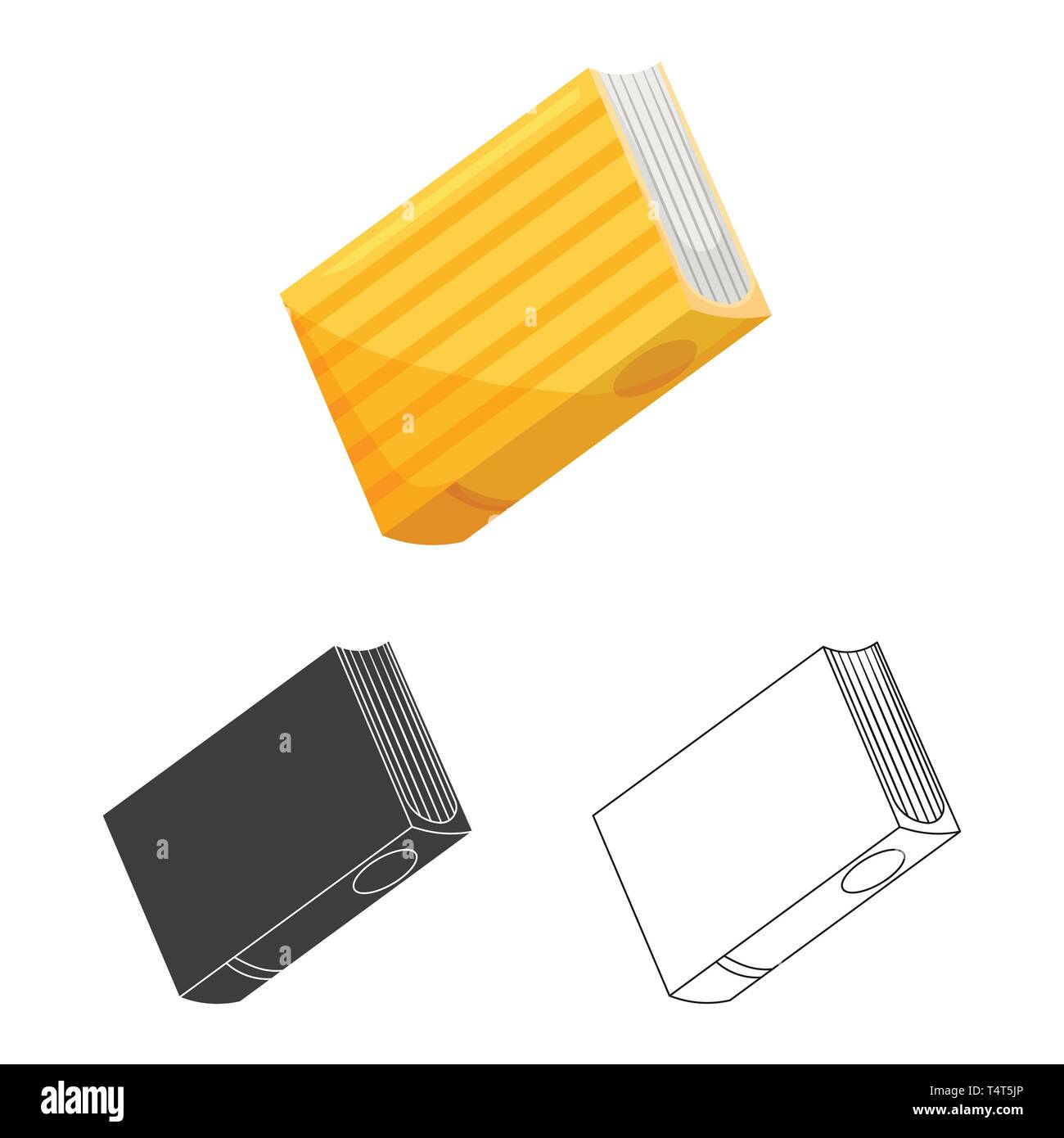 Vector illustration of diary and text logo. Collection of diary and ...