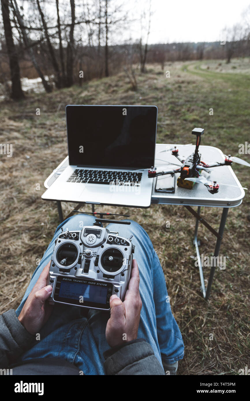 fpv drone pilot Stock Photo - Alamy
