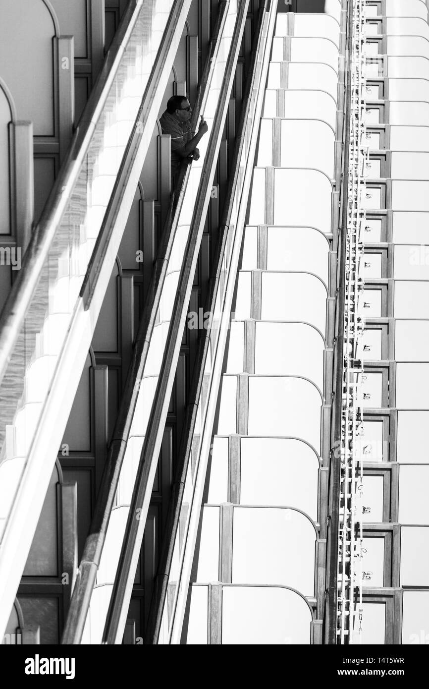 Window view sea Black and White Stock Photos & Images - Alamy