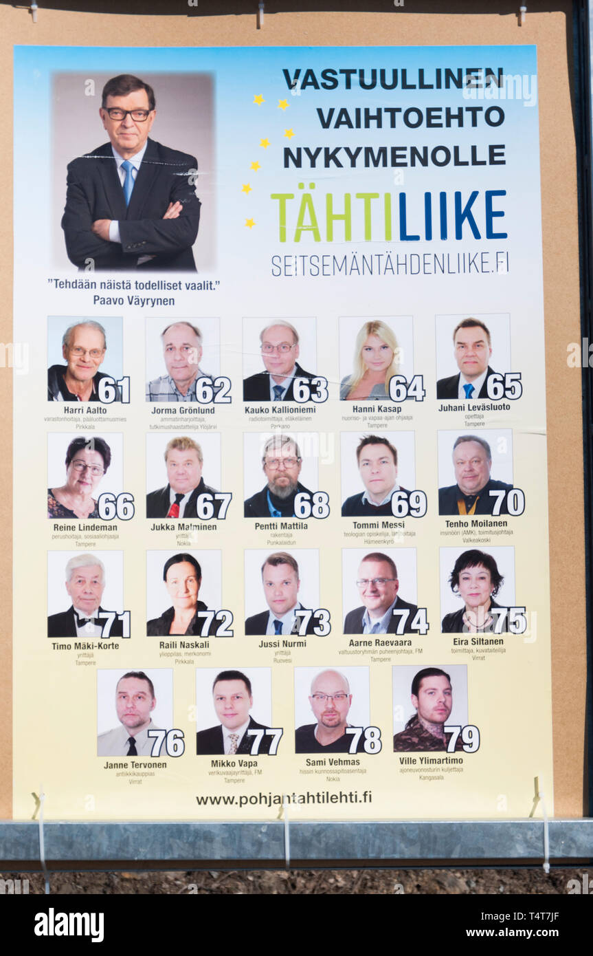 Finnish Politcal parties Stock Photo - Alamy