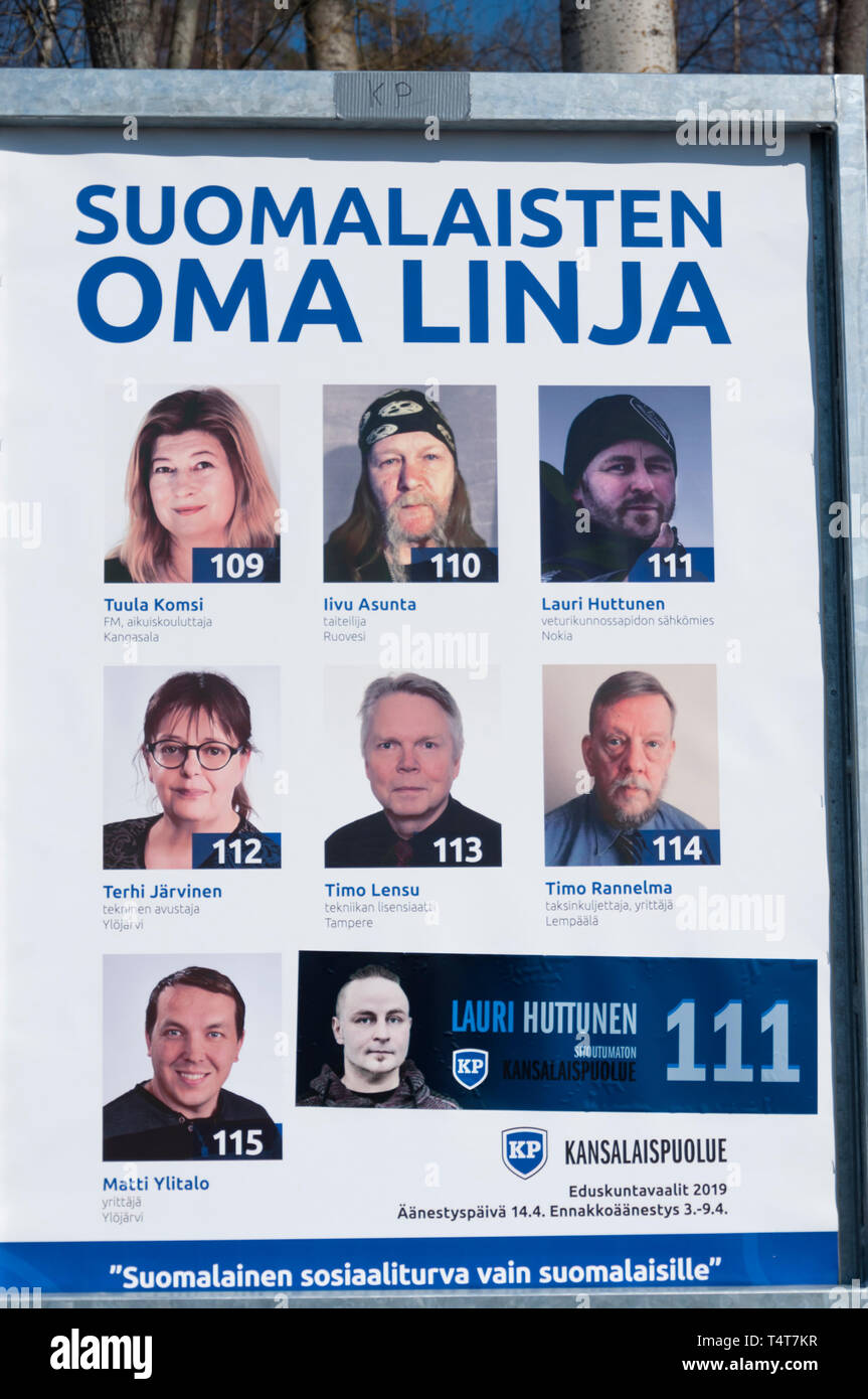 Finnish Politcal parties Stock Photo - Alamy