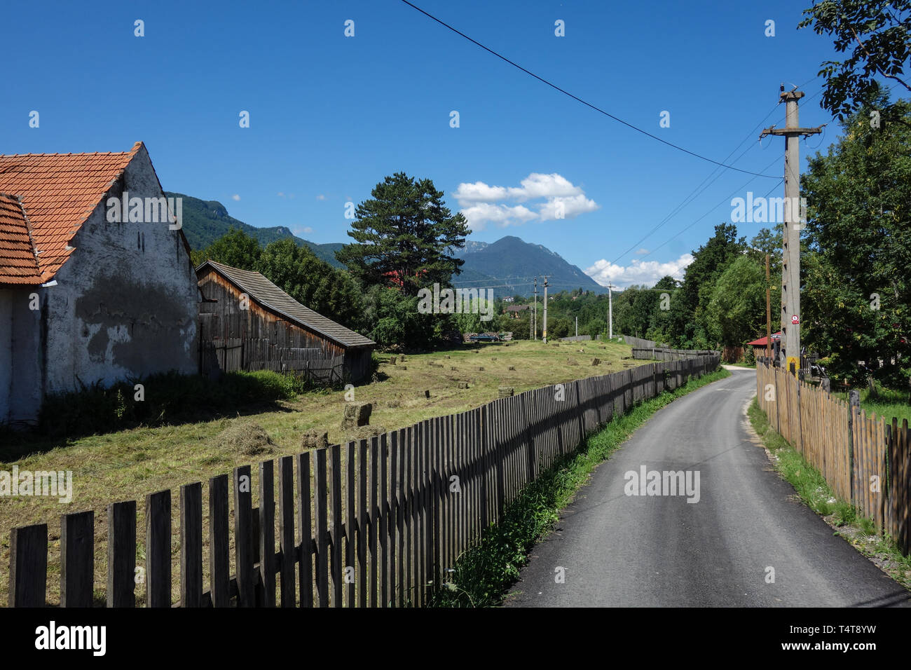 Small farm road hi-res stock photography and images - Alamy