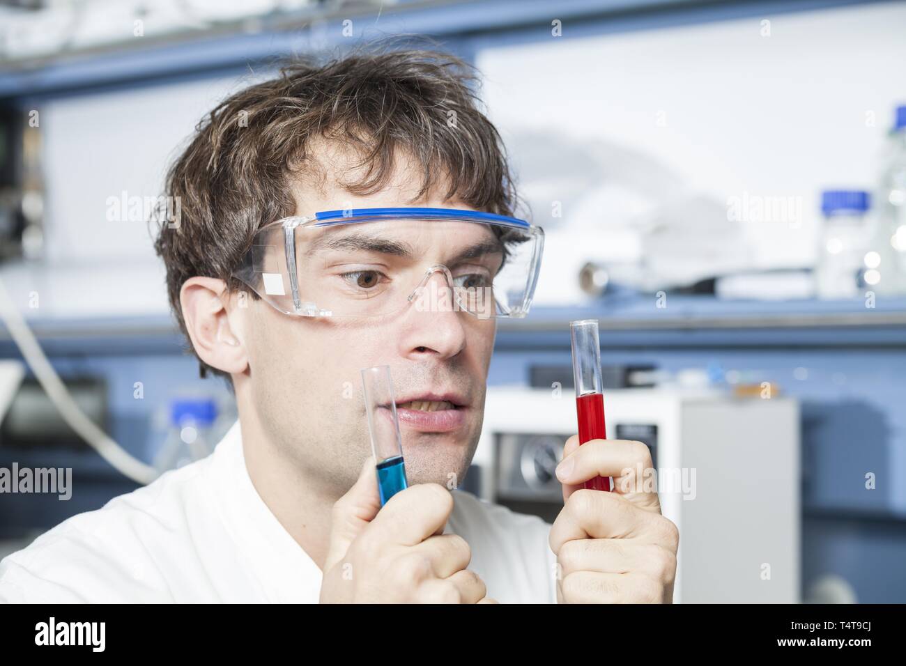 Researcher at work Stock Photo - Alamy