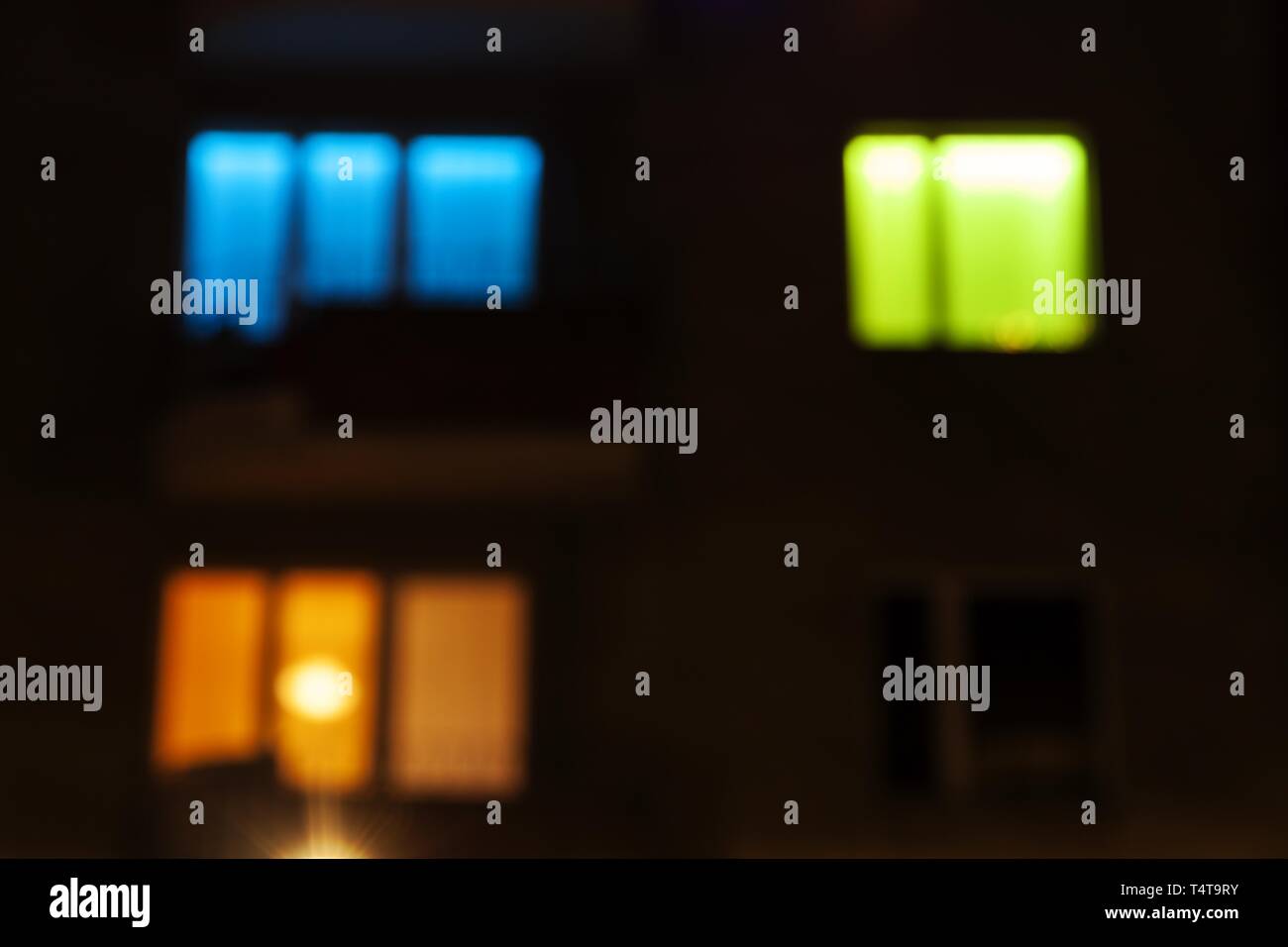 Blurred lights hi-res stock photography and images - Alamy